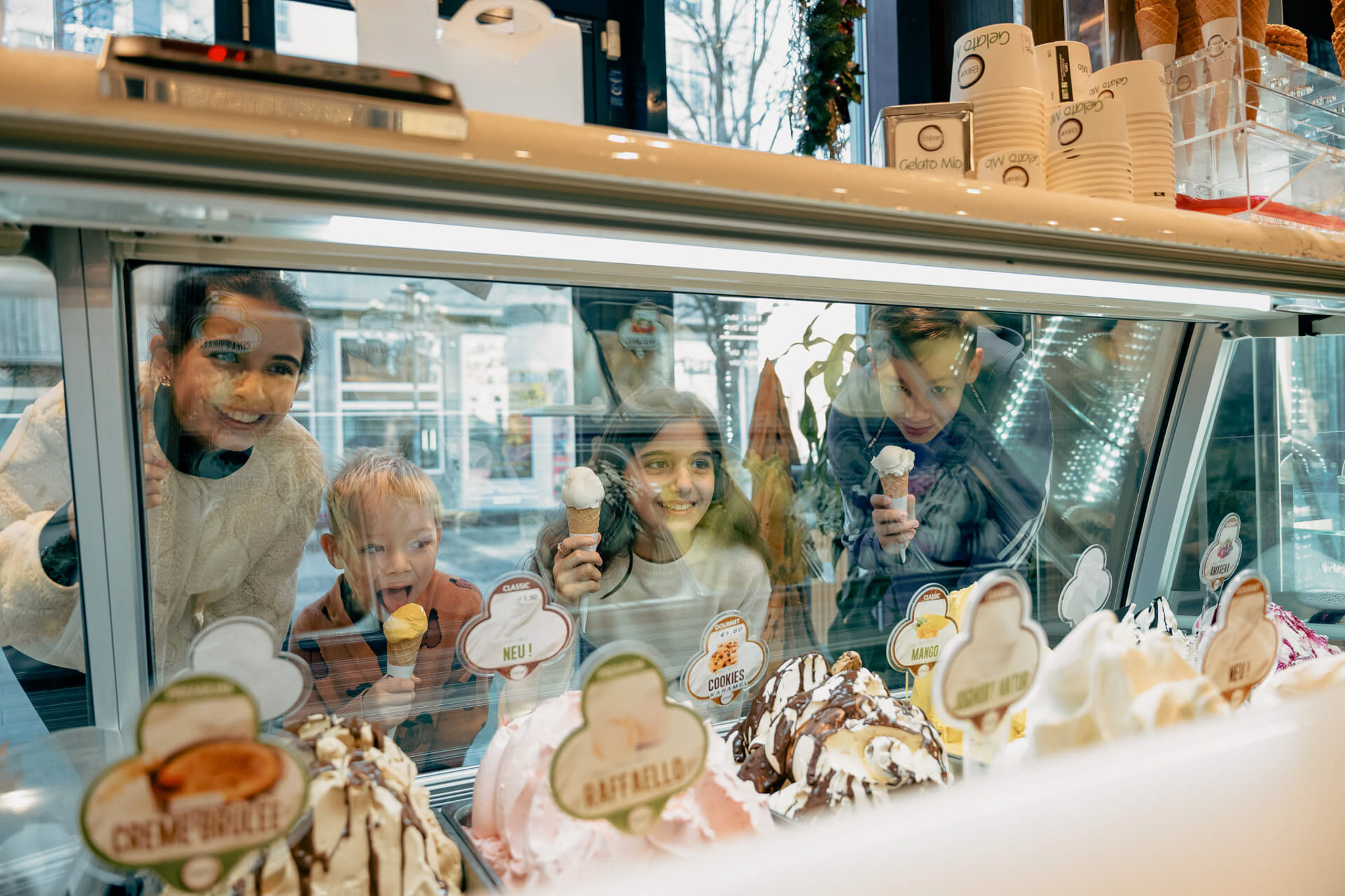 Gelato Mio – Original italienisches Eis, Kaffee & Snacks